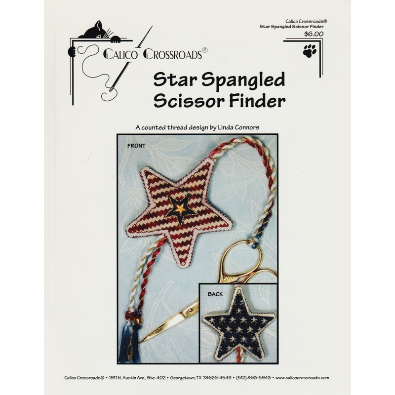 Star Spangled Scissor Finder pattern - Shrine Shapes Elevate Your ...